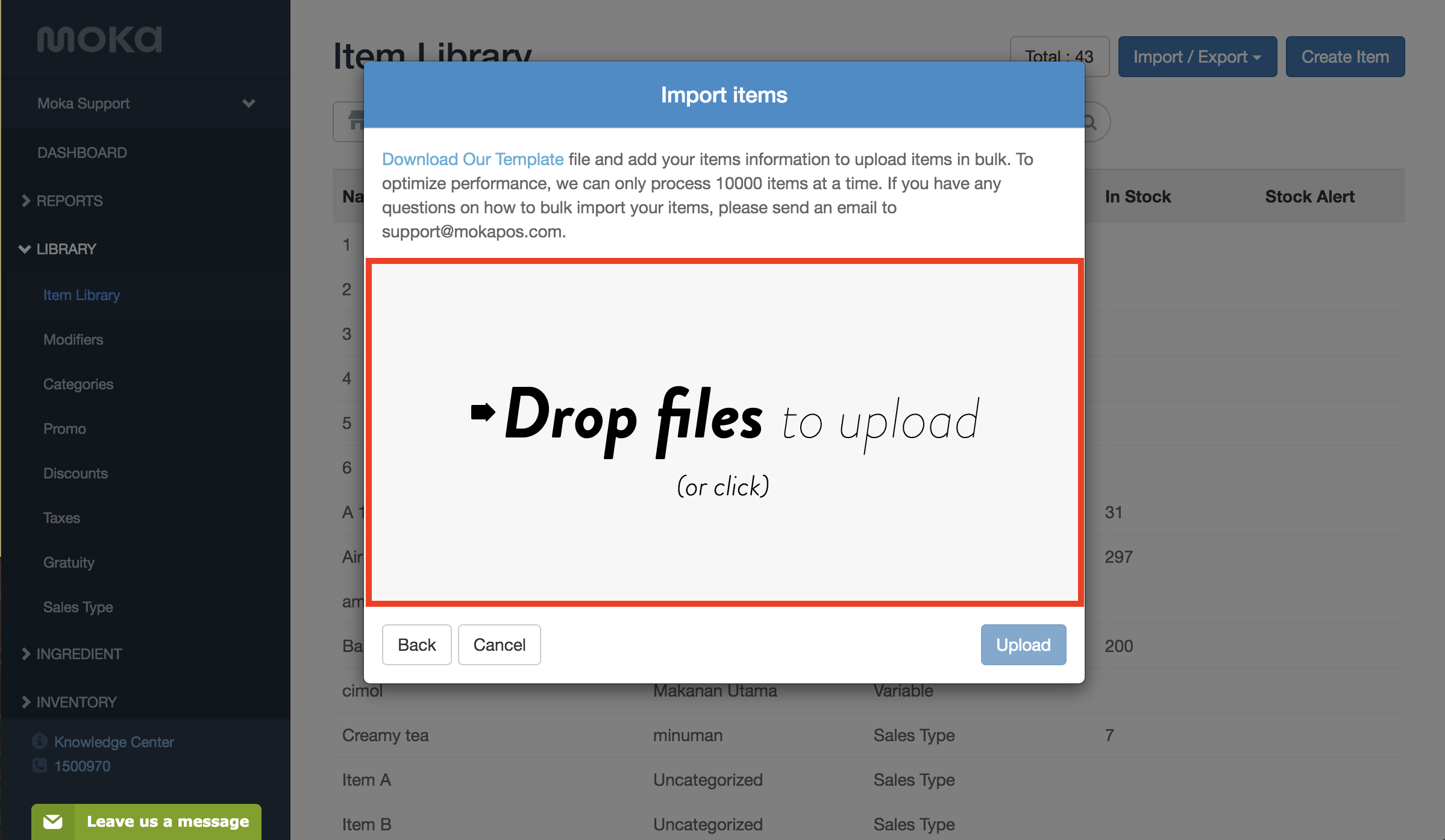 Cara Mengimport Produk Moka Order dari Excel