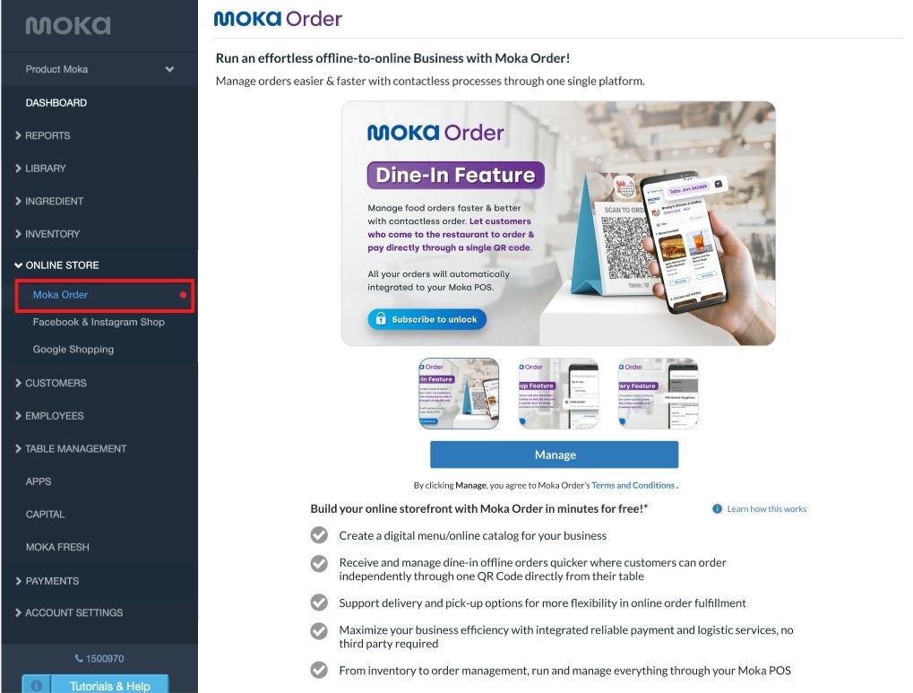 Cara Mengaktifkan Situs Moka Order